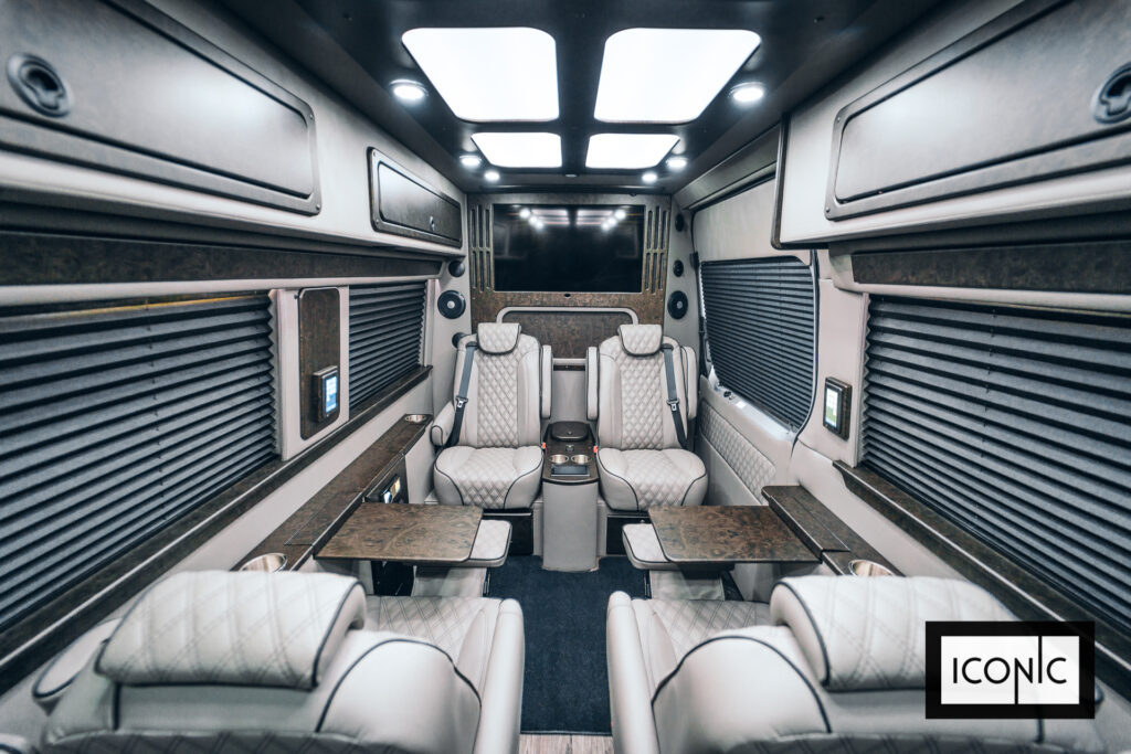 Custom Luxury Sprinter Van Conversion Photo Gallery Iconic Sprinters