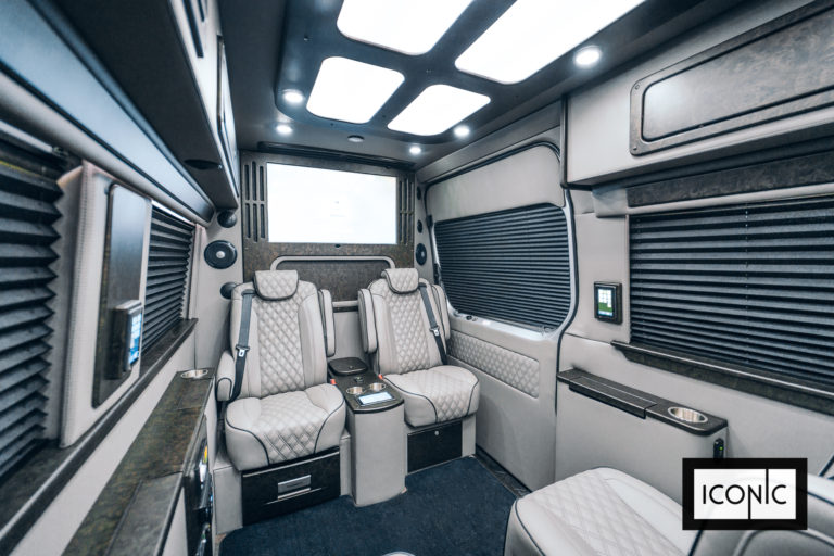 Custom Luxury Sprinter Van Conversion Photo Gallery - Iconic Sprinters